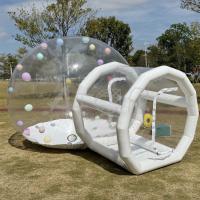 China Commercial Kids Party Clear Dome Balloon Tent Bubble Tent Inflatable Bubble Bounce House for sale