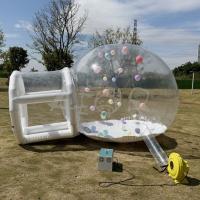 China Commercial Kids Party Clear Dome Balloon Tent Bubble Tent Inflatable Bubble Bounce House for sale