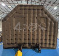 China Outdoor Portable Blow Up LED Light Disco NightClub Cube Tent Inflatable Party Tent for sale