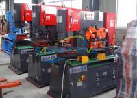 China 60 Ton Hydraulic Ironworker Machine , Industrial Ironworker For Sheet Metal for sale
