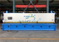 China 6000mm CNC Guillotine Shearing Machine Whole Steel Welded Structure for sale