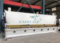 China 6000mm CNC Guillotine Shearing Machine Whole Steel Welded Structure for sale