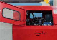 China High Accuracy Flange Rolling Machine Streamlined Looking Bending Cone Function for sale