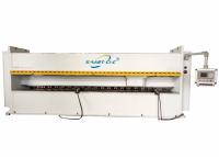 China 1500×5000mm CNC V Grooving Machine , White Hydraulic Notching Machine for sale