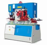 China Light Weight Hydraulic Ironworker , 90 Ton Ironworker Single Action for sale