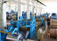 China High Speed Cut To Length Line , Hydraulic Steel Coil Slitting Machine for sale