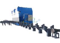 China Large CNC Tandem Hydraulic Press Brake Bending Machine For Producing Electrical Poles for sale