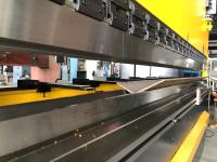 China German High Tech Hydraulic Press Brake 3200 Distance 2000kn Rated Pressure 2 Rollers Protective Shell Included for sale