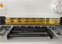 China Good Stability Hydraulic Swing Beam Shearing Machine , Hydraulic Shear Cutting Machine for sale