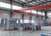 China Electrostatic 14M Spraying Production Line Street Light Pole Painting for sale
