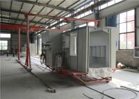 China Electrostatic 14M Spraying Production Line Street Light Pole Painting for sale