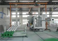 China Electrostatic 14M Spraying Production Line Street Light Pole Painting for sale