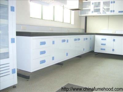 China PP Material Lab Side Bench With Drawer For Factory Physical Laboratory for sale