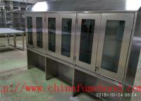 China Customized Made Size Original Metal Color Lab Bench Furniture Stainless Steel Lab Furniture for  Hospital Laboratory for sale