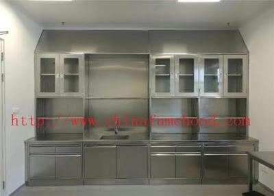 China 3000*750*900 MM Original Color Lab Tables Work Benches Stainless Steel Lab Furniture for Hospital and College for sale