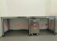 China 3000*750*900 MM Original Color Lab Tables Work Benches Stainless Steel Lab Furniture for Hospital and College for sale