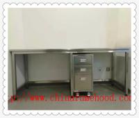 China Custom Made L3000*D750*H900 MM Stainless Steel Lab Table Stainless Steel Lab Furniture In Our Factory for sale