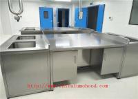 China Customized Made Derectely  Original Color Laboratory Workbench Stainless Steel Lab Furniture Manufacturer for sale