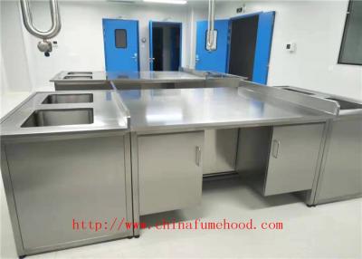 China Customized Made Derectely  Original Color Laboratory Workbench Stainless Steel Lab Furniture Manufacturer for sale