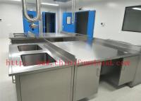 China Manufacturer Direct Stainless Steel  Lboratory Furniture Stainless Steel Lab Furniture For Food Enterprise Use for sale