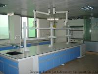 China Physicochemical Wood Lab Furniture , 12.7mm Board Science Lab Island Table for sale