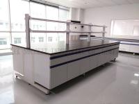 China Adjustable Foot Biology Lab Furniture 16mm MFC Board Steel - Wood Casework for sale