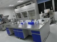 China Steel / Wood Frame School Lab Furniture Workbench Equipment With Silent Sliding Rail for sale