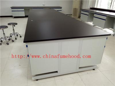 China 3750 mm Protecting  Corrosion / Acid / alkali  Steel Wood Lab Furniture / Science Lab Casework for sale