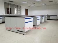 China 3750 mm Protecting  Corrosion / Acid / alkali  Steel Wood Lab Furniture / Science Lab Casework for sale