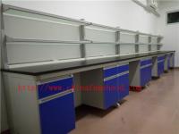 China 3750 mm Protecting  Corrosion / Acid / alkali  Steel Wood Lab Furniture / Science Lab Casework for sale