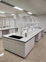China MDF Chemistry Lab Furniture Cabinets And Countertops For Inspection for sale