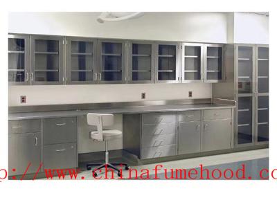China Waterproof  Mdular Science Lab Workstations / Stainless Steel Casework for sale