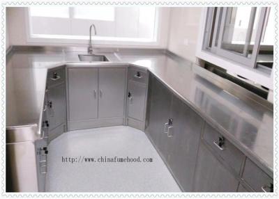 China Stainless Steel Laboratory Wall Bench For Cleanroom Resist Strong Acid And Alkali for sale