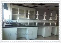 China 3000 mm Length  Chemistry Laboratory Table For School Fire - Resistant for sale