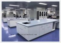 China Customized Chemistry Lab Furniture / Laboratory Working Table With Water Cabinet for sale