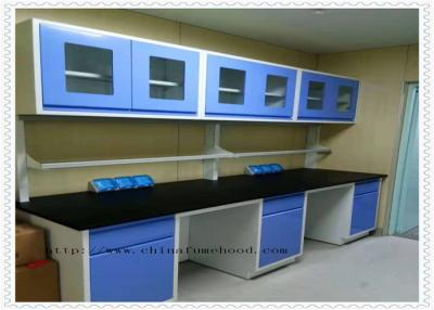 China Floor Mounted Structure Chemistry Lab Cabinets And Countertops Anti Static for sale