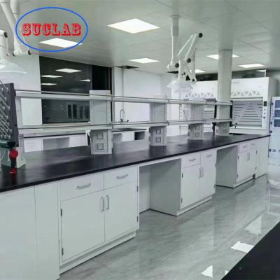 China Eco-Friendly Metal Cold Rolled Steel Structure Multi-Purpose Strong Corrosion Resistance Lab Bench Table for sale
