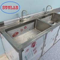 China Medical Rust-Proof Chemical ResistanceHand Wash Sink Prices Hospital Use Stainless Steel Lab Sinks Inductive Sink for sale
