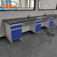 China Multipurpose Chemistry Laboratory Table Anti Corrosion Metal Material for sale