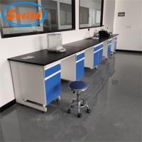 China Practical School Modular Laboratory Benches , Alkali Resistant Science Lab Desk for sale