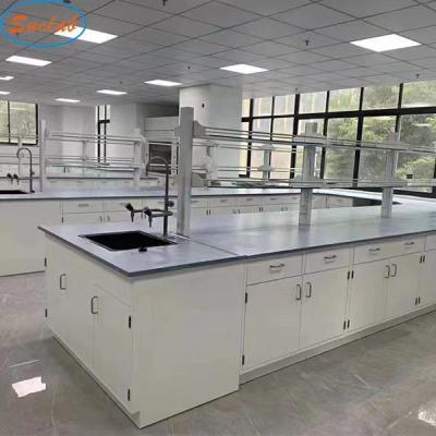 China Anti Corrosion Chemical Resistant Lab Tables Multifunctional Durable for sale