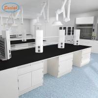 China Anti Corrosion Chemical Resistant Lab Tables Multifunctional Durable for sale