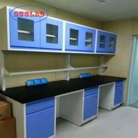 China College Epoxy Resin Chemistry Lab Furniture Floor Mounted Steel Material for sale