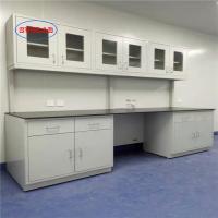 China Anti Corrosion Chemistry Lab Furniture Cabinets Moistureproof Floor Mounted for sale