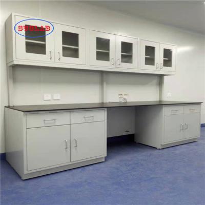 China Anti Corrosion Chemistry Lab Furniture Cabinets Moistureproof Floor Mounted for sale