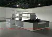 China China Full Steel Lab Bench With Reagent Rack For Laboratory Furniture for sale
