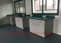 China China Full Steel Lab Bench With Reagent Rack For Laboratory Furniture for sale