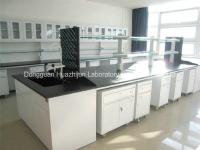 China Chemistry Physics Steel Lab Furniture , Lab Bench Furniture With Reagent Shelf for sale