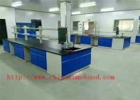 China Medical lab Cabinet Production Laboratory Central Bench For Oversea University for sale