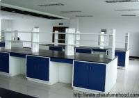 China Easy Cleaning Steel Lab Furniture , Standard Socket Steel Lab Bench for sale